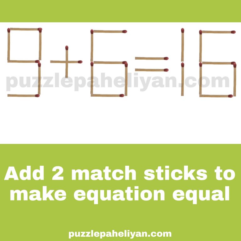 Picture Puzzle And Riddles With Answers [Best] - Puzzle Paheliyan